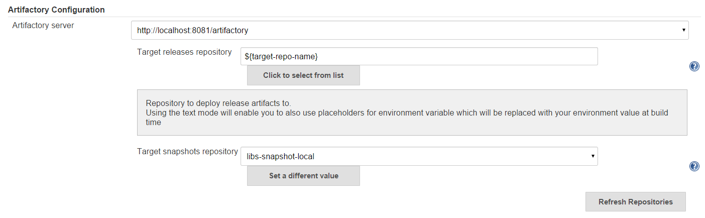 Jenkins Multi-Job plugin - JFrog
